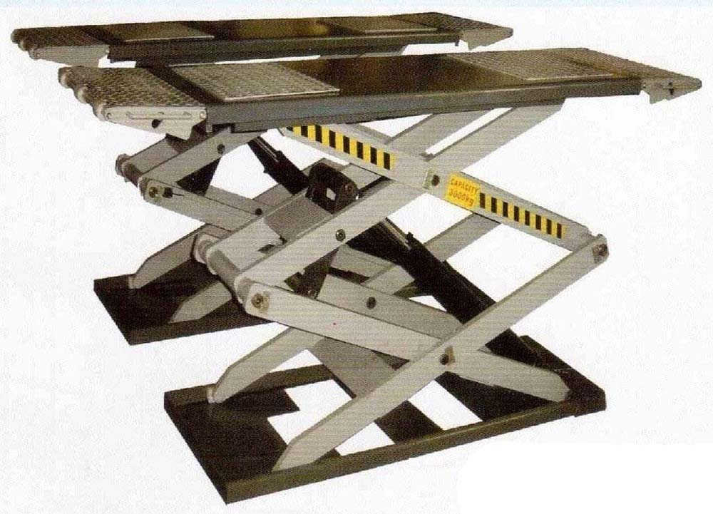 3 Ton Low Profile Small Scissor Lift (Extension by Ramp), GC-3.0SLE/GC ...